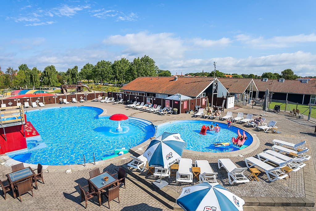 Camping med badeland i Danmark